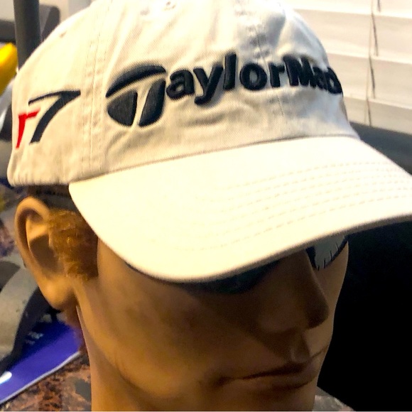 TaylorMade | Accessories | Taylor Made Golf Hat Tmax R7 Mens Egg White ...